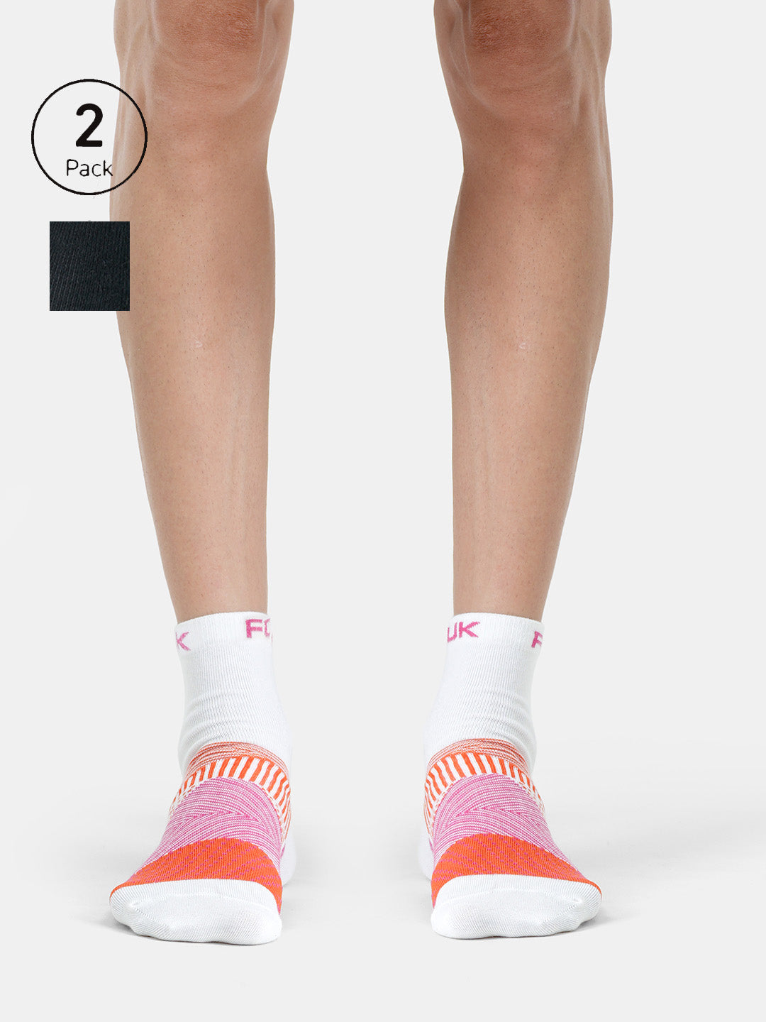 FCUK Crayford Men's Ankle Socks-Pack of 2 – UnderLinenStore